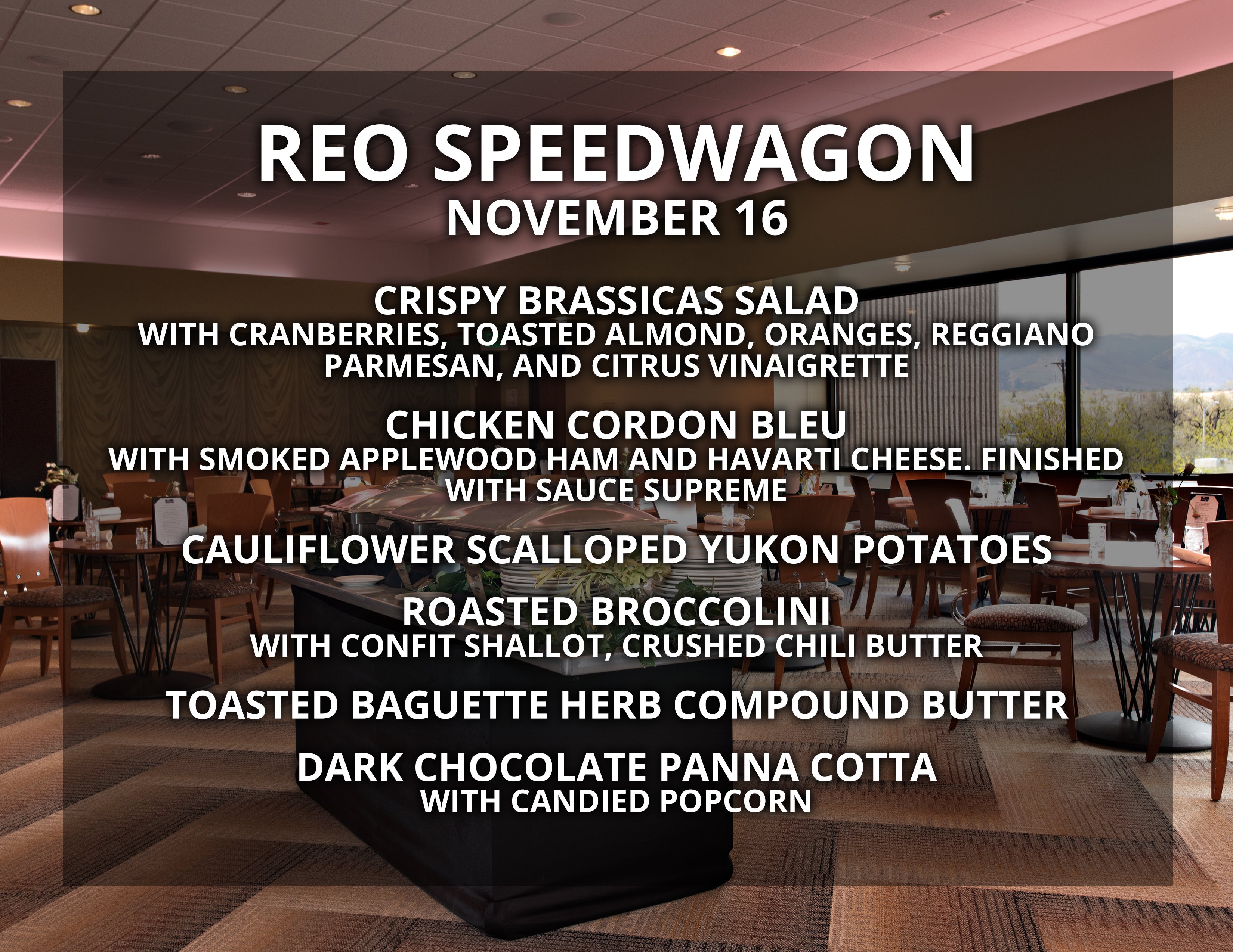 Know Before You Go! - REO Speedwagon